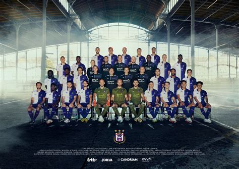 Rsca Shoots Its Official Team Picture At Abbatoir In Brussels