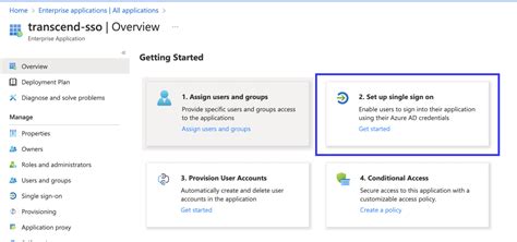 Azure Ad Sso Configuration Guide Transcend Help Center