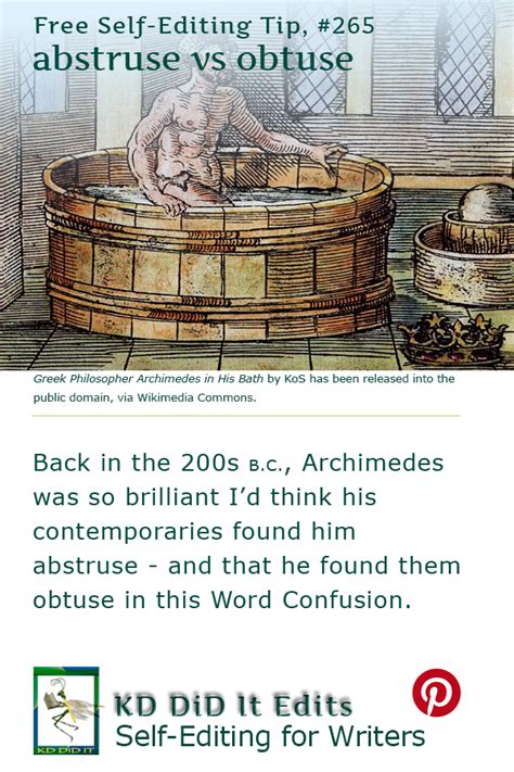 word confusion abstruse versus obtuse kd did it