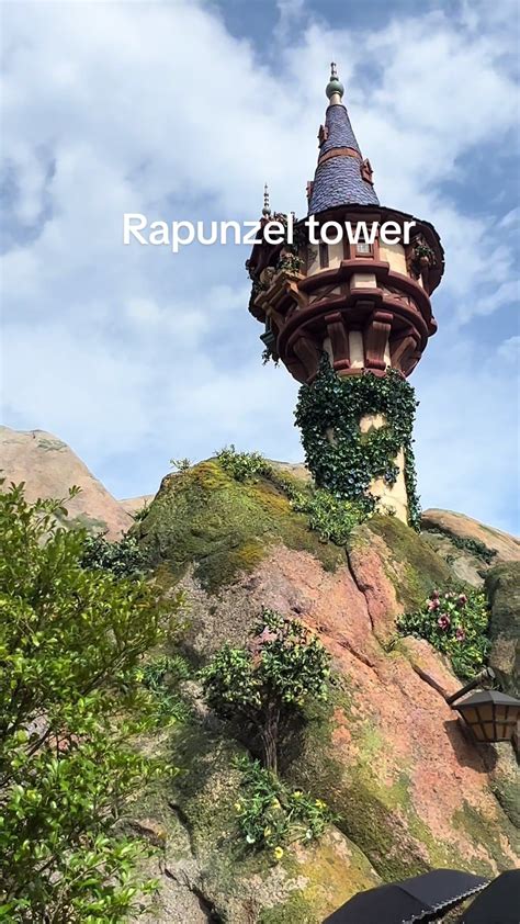 Rapunzel Toren Disneyland Tangled Tower This Replica Of Rapunzels