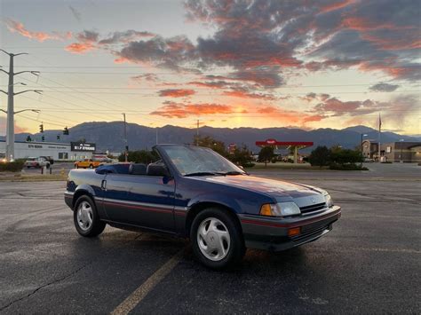 This Rare Honda Crx Convertible Deserves Some Tlc And Its For Sale
