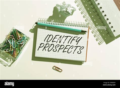 Text Caption Presenting Identify Prospectspossible Client Ideal Customer Prospective Donors