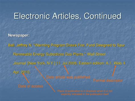MLA Documentation Tutorial Ppt Download