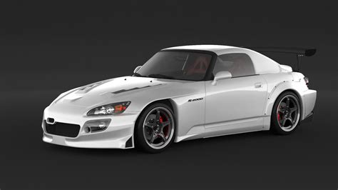 3d Honda S2000 Spoon Sports Model Turbosquid 2377862