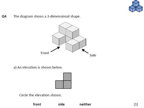 W11a Plans And Elevations Gcse Maths Exam Questions Qanda Pdf Teaching Resources
