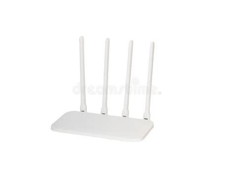 Modern Wifi Router With A Speedometer Internet Speed Stock Image Image Of Measurement Time