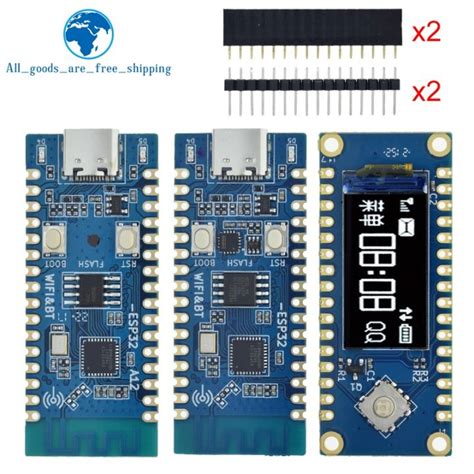 บอร์ดพัฒนา Esp32แผงวงจรหลัก Lcd C3 Esp32ออนบอร์ดเสาอากาศ24g 32pin Idf Wifi Ch343p บลูทูธ
