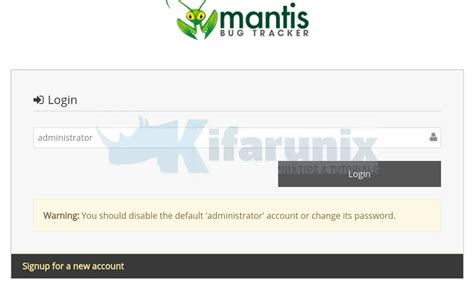 Install Mantis Bug Tracker On Ubuntu 2004