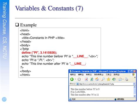 Ppt Chapter 2 Php Language I Powerpoint Presentation Free