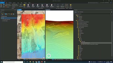 Procesamiento De Datos Lidar Arcgis Pro Youtube