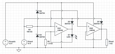 Lm324 Maximum Voltage Applied To Inputs And Outputs While The Op Amp Is Unpowered Amplifiers