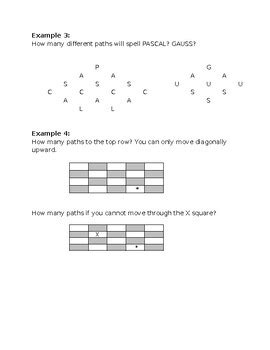 MDM U Unit Chapter Pascal S Triangle Key Concepts Handout