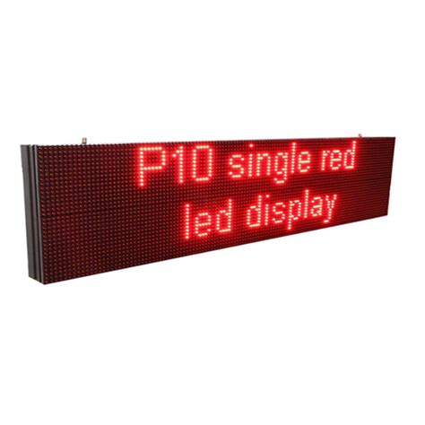 Single Red Color Running Led Display Board At ₹ 1500sq Ft Single Color Led Displays In Pune