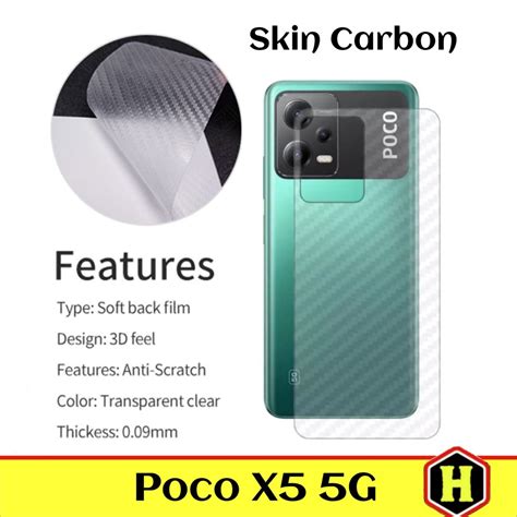 Jual New Promo Garskin Carbon Xiaomi Poco X G Poco X G Poco X Pro Poco M Pro G M Pro G