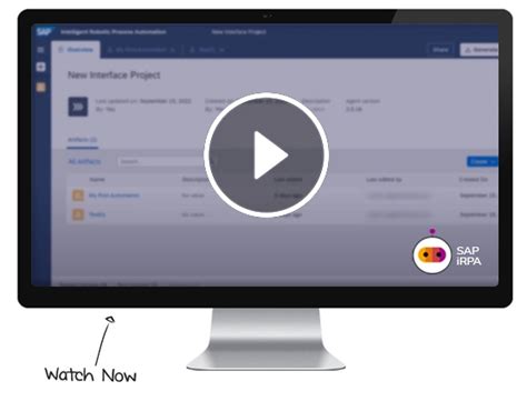 sap intelligent rpa platform sap automation using rpa