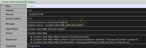 使用 HttpClient 出現 ObjectDisposedException Yowko s Notes