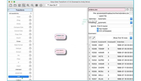Easy Data Transform 133 Free Download Filecr