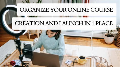Comprehensive Online Course Creation And Launching Notion Template