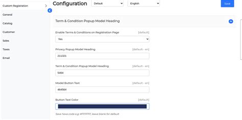 Laravel ECommerce Custom Registration Fields