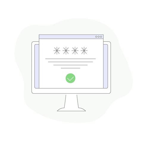 Premium Vector Successful Web Browser Login Security Personal Access