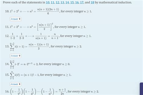 Solved Prove Each Of The Statements In Chegg Com