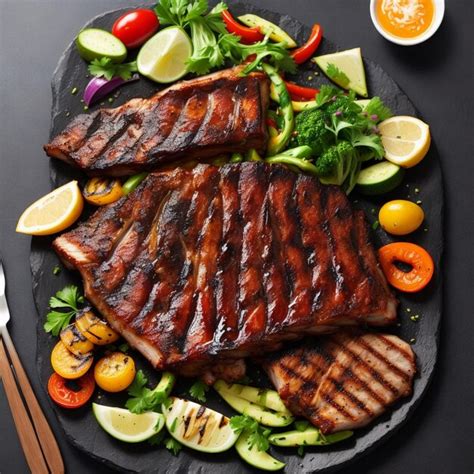 Premium Ai Image Macro Shot Of Frying Beef Halal Cutlets With Melted