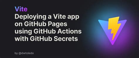 Deploying A Vite App On Github Pages Using Github Actions With Github