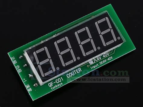 dc 5v 12v 36v trigger counter module 0 56 inch 4 bit red digital tube display