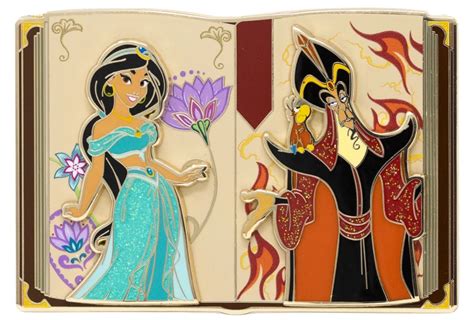 70642 Jasmine And Jafar Aladdin Pink A La Mode Palm Disney