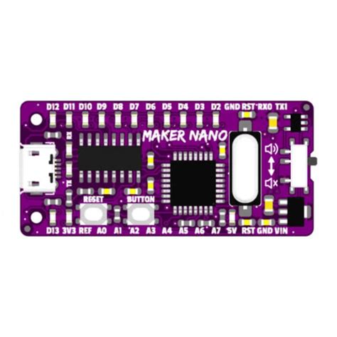 Maker Nano Arduino Based Microcontroller Robotshop
