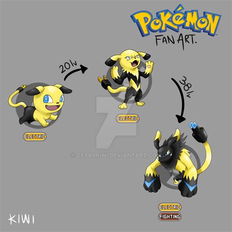 Pokemon Fan Art By Cesarkiwi On Deviantart