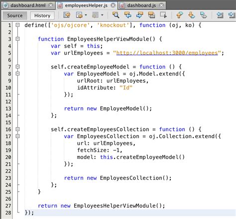 Andrej Baranovskij Blog Oracle Jet Simple Table With Fake Json Server