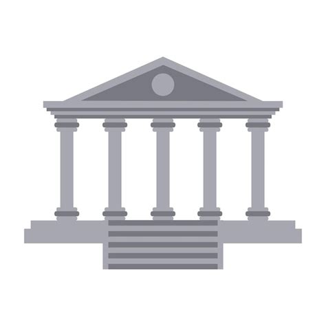 Premium Vector Vector Realistic Antique White Columns Realistic Composition On White