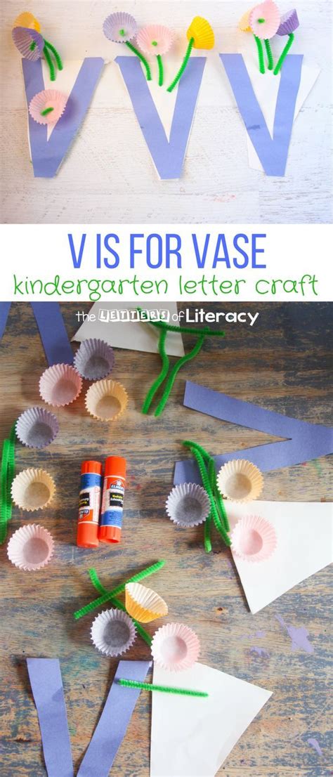 V Is For Vase Letter V Craft Artofit