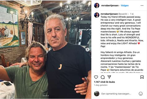 Vriend Van Robert Jensen Onverwacht Overleden Dagelijksenl