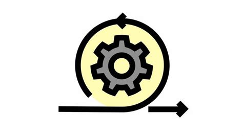 Modern Agile Sprint Circle Animated Icon Agile And Teamwork Symbol