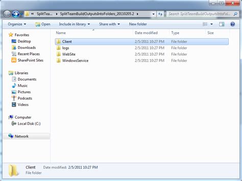 Tfs Prevent Team Build Dropping All Binaries To The Root Of The Drop