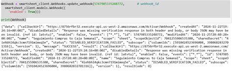 cant enable webhook in python — smartsheet community