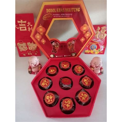 Jual Dodol Duren Khas Belitung Cap Hoki Isi 9 Pcs Shopee Indonesia