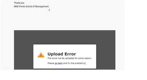 Issues With Forms With Docs To Be Uploaded