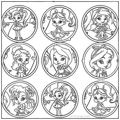 Rainbow Rangers Coloring Pages Pepper Mintz And Mandarin Orange