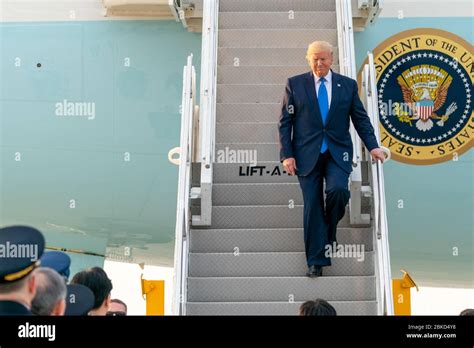 On June 29 2019 President Donald J Trump Arrived In Seoul Republic