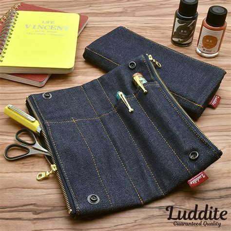 Luddite ラダイト デニム ベンディペンケース エッセンシャル ペンハウス