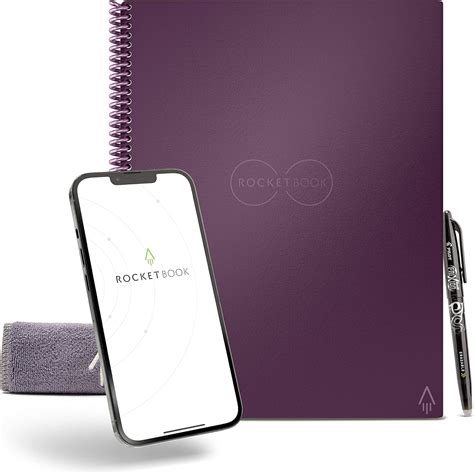 Buy Rocketbook Smart Reusable Notebook Lined Eco Friendly Notebook With 1 Pilot Frixion Pen Buy Rocketbook Smart Reusable Notebook Lined Eco Friendly Notebook With 1 Pilot Frixion Pen