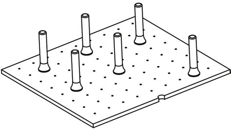 REV A SHELF DPS Peg System Kitchen Drawer Instructions