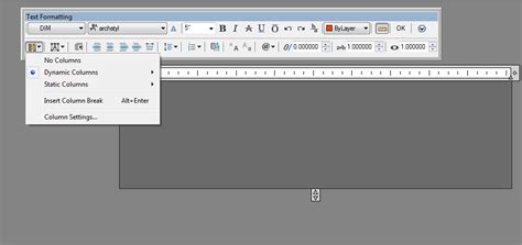 Mtext Titles And Columns Autodesk Community