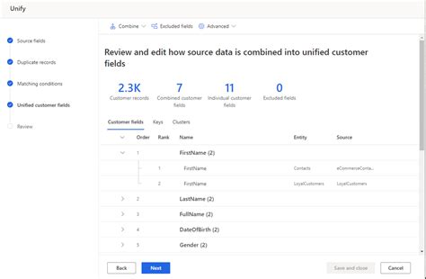 Update Customer Account Or Contact Unification Settings Dynamics