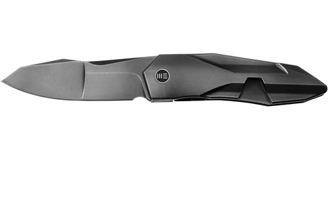 We Knife Solid We22028 6 Cpm 20cv Dark Gray Bead Blasted Titanium