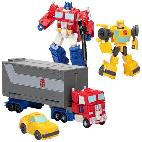Transformers Legacy Evolution Core Class Optimus Prime And Bumblebee Exclusive