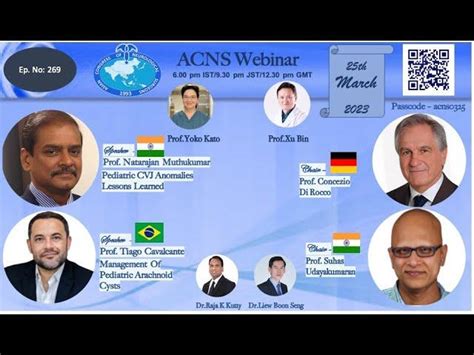 Raja Krishnankutty On Linkedin Acns Webinar Mar 25 Pediatric Cvj Anomalies And Pediatric